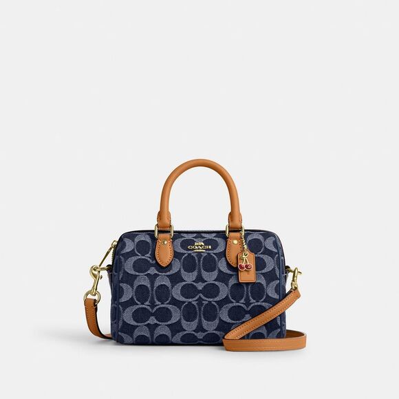 Coach | Bags | Nwt Coach Outlet Mini Rowan Crossbody Bag In Signature ...